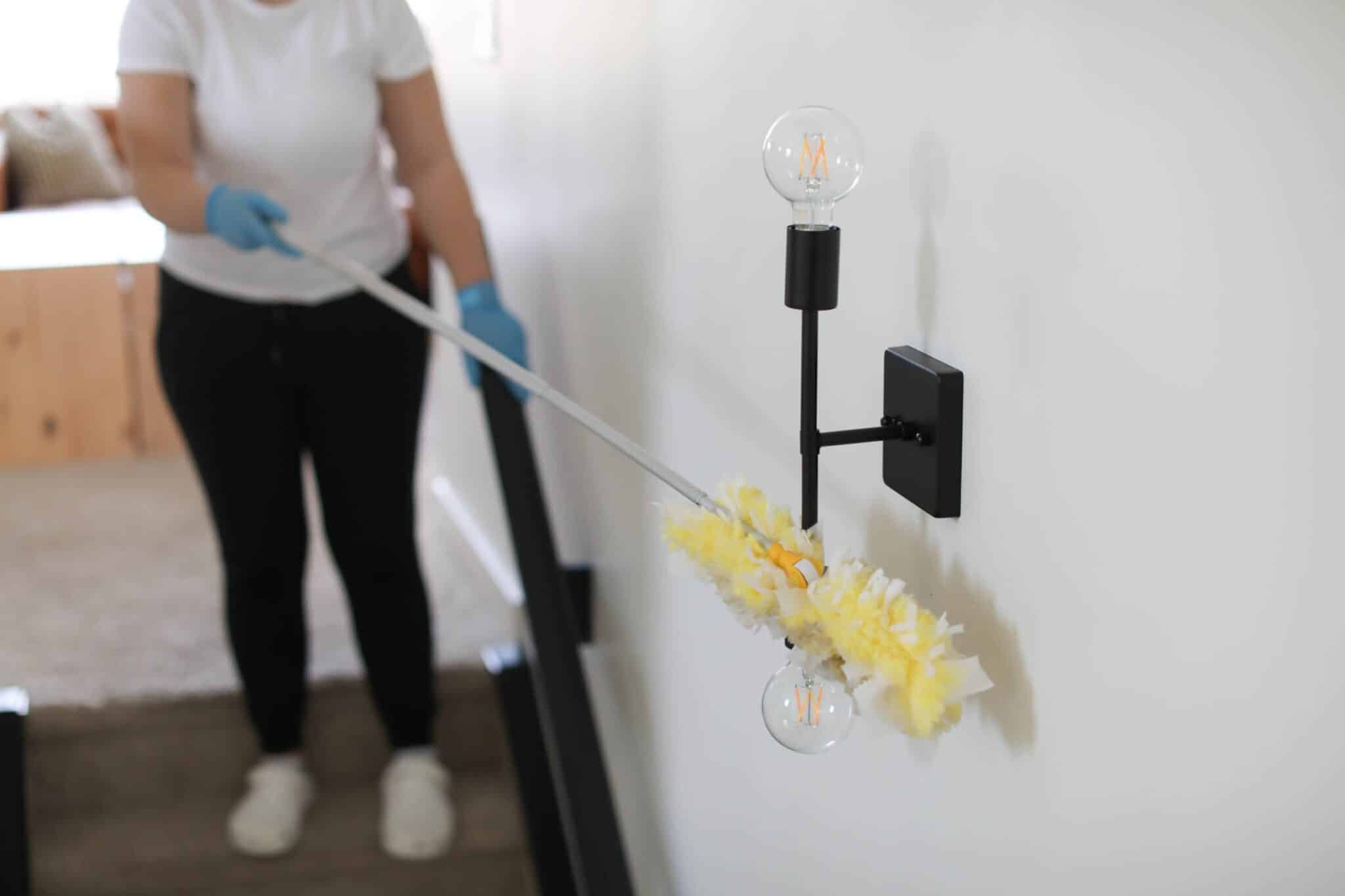 How To Clean Light Fixtures - House Work
