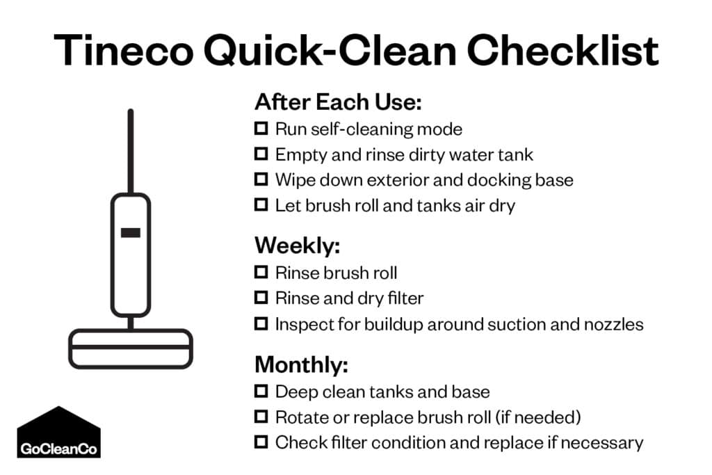 How to Clean Your Tineco Floor Washer - House Work